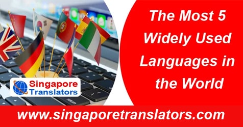 Popular Top 5 Languages and Their Presence Across the World